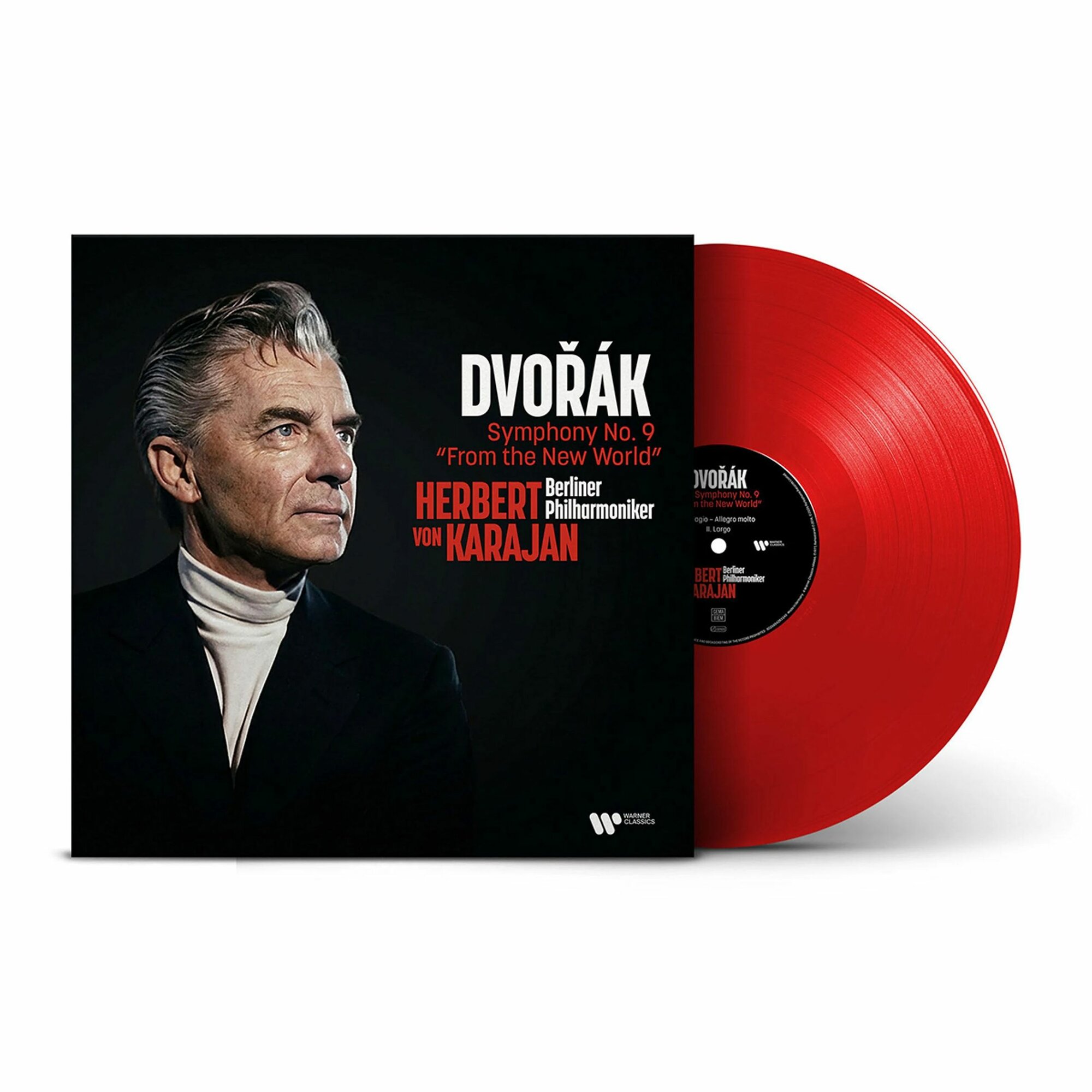 Виниловая пластинка Herbert von Karajan - Dvorak: Symphony No.8 (LP Притягательный красный винил) 2026, Limited