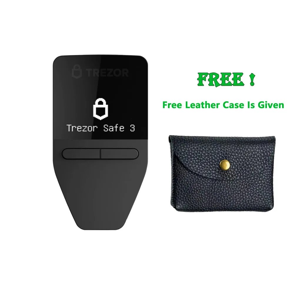 Криптовалютный аппаратный кошелек Trezor Safe3: безопасное хранение с открытым исходным кодом
