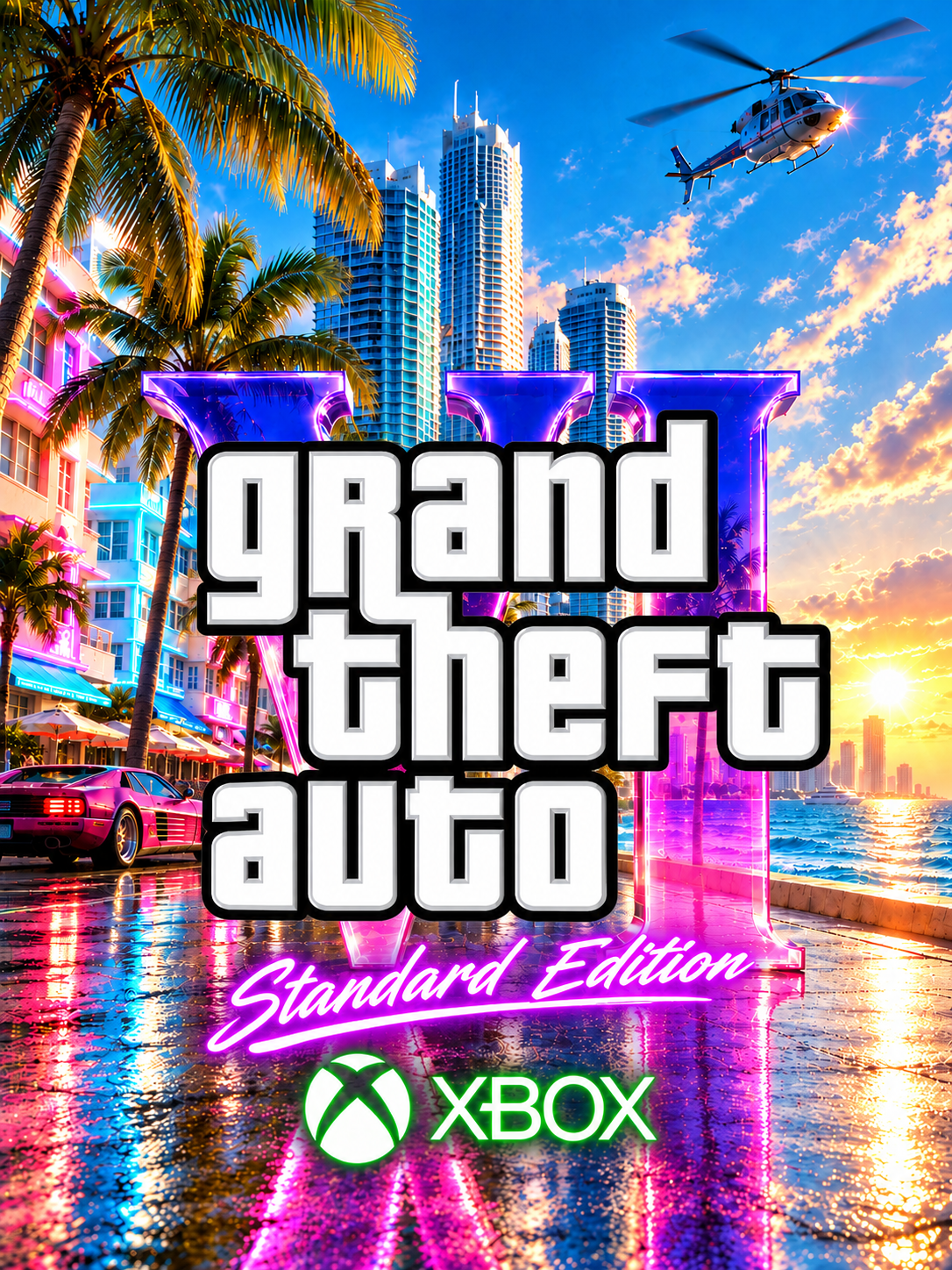 GTA VI Standard Edition , Цифровая версия, Xbox Series X/S, предзаказ на ваш личный аккаунт.
