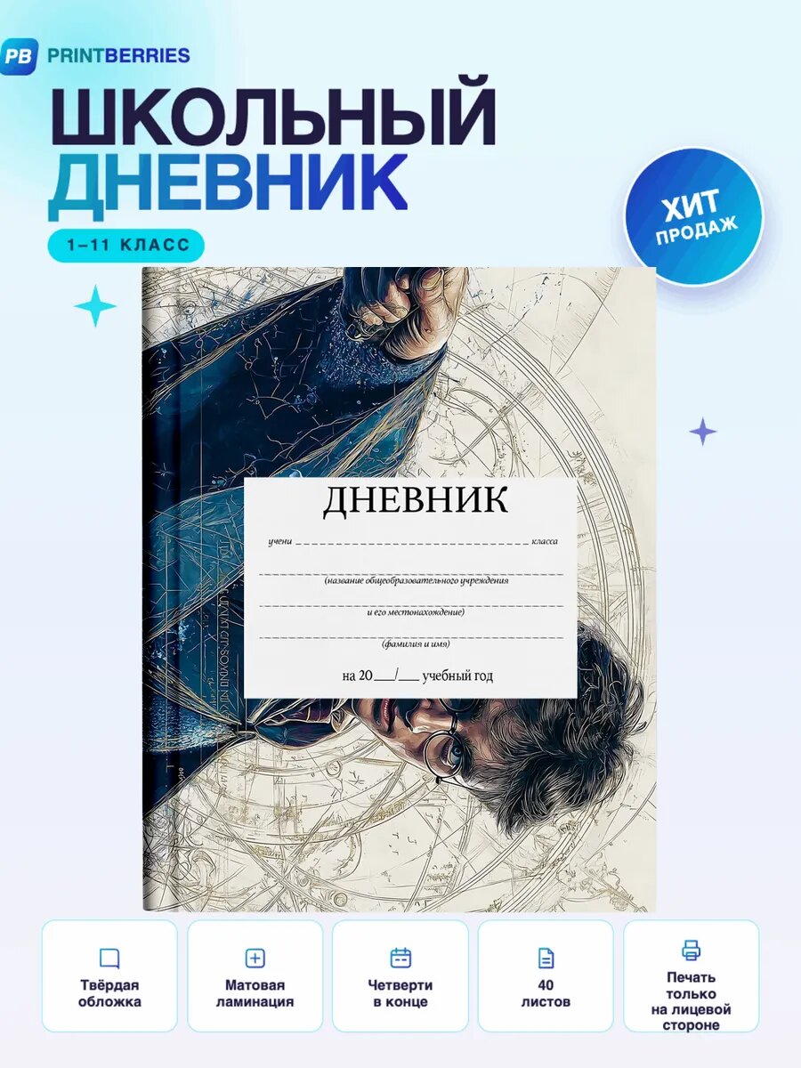 Школьный дневник Гарри Поттер хогвартс магия коллаж арт 29