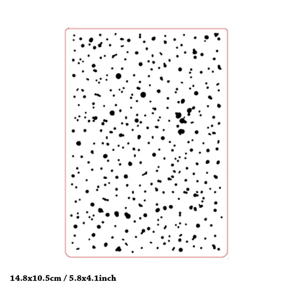 Трафарет EM353 для тиснения, 14.8x10.5 см
