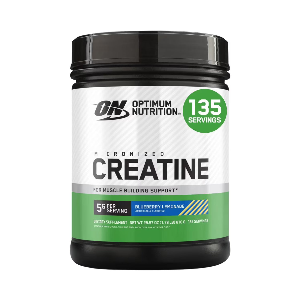 Creatine Micronized Optimum Nutrition (810 гр) - Черничный Лимонад