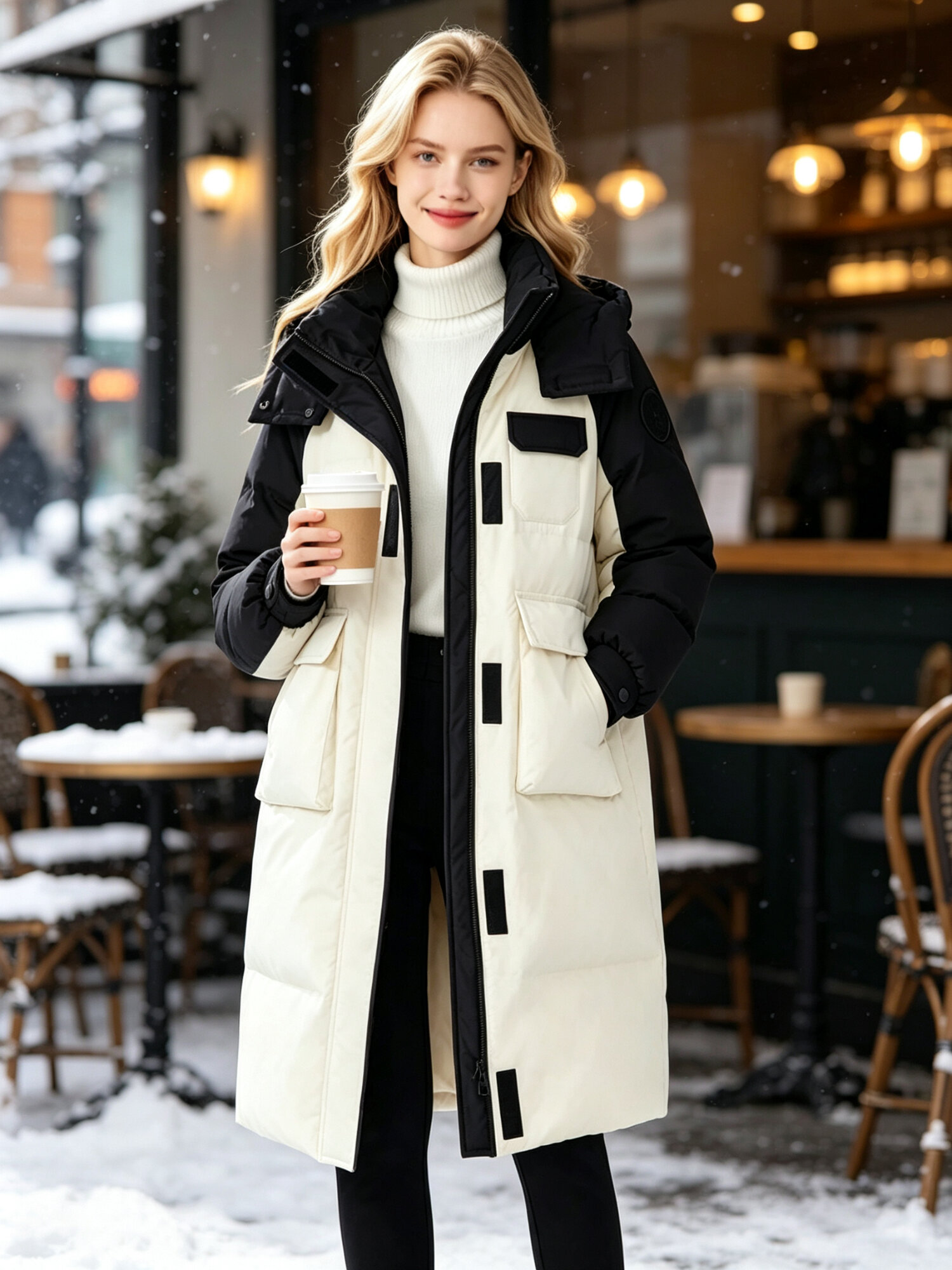 Куртка , размер XL, white — фото 1
