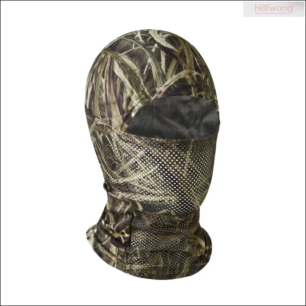 Балаклава для рыбалки и охоты mossy oak shadow grass blades, 1 шт