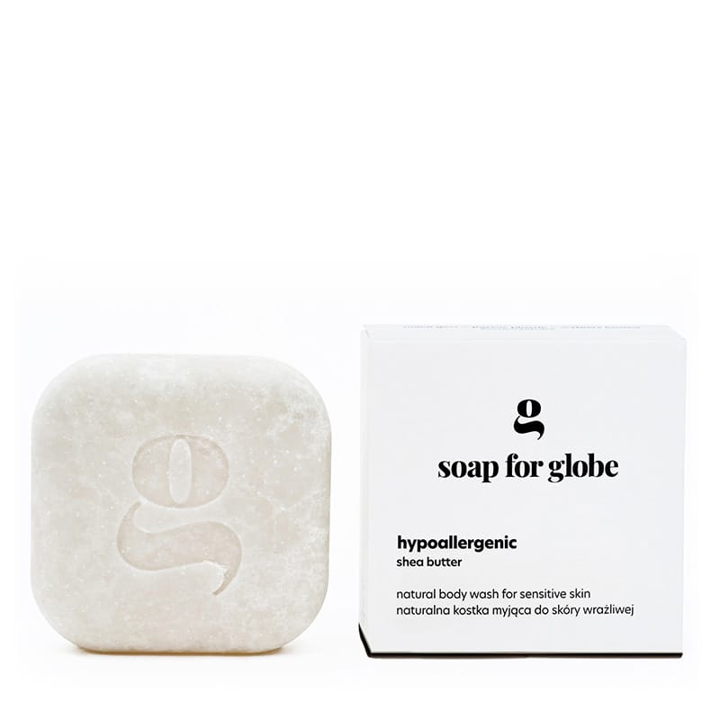 Твердое мыло Soap For Globe Гипоаллергенный Моющий брусок для чувствительной кожи 1 шт