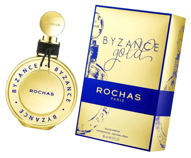 Парфюмерная вода Роша Бизанс Голд золотистая 60 мл - Rochas Byzance Gold женская