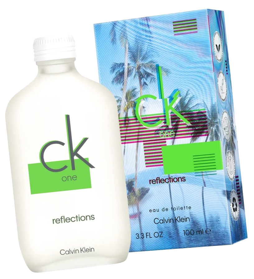 Туалетная вода Calvin Klein Ck One Reflections унисекс 100 мл - Кельвин Кляйн Уан Рефлекшнс