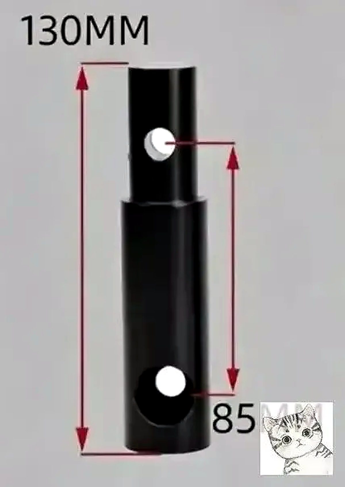 Руль для тюнинга электровелосипеда U2 U7, 85MM, 1 шт, 10x6x6 см, рули для велосипедов