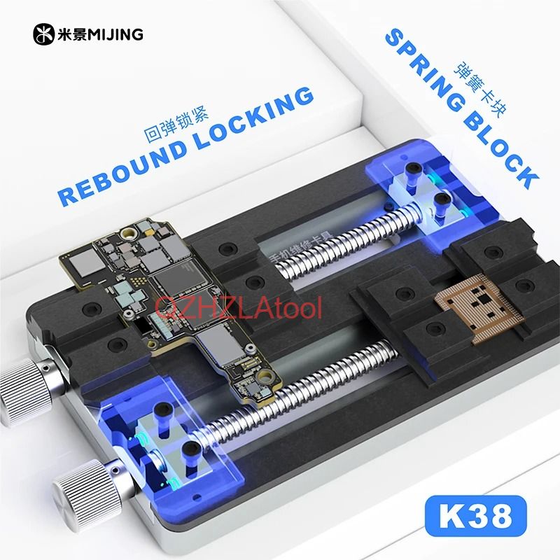 MIJING K38 Двухосная Пружинная Фиксация С Двумя Осями Для Сварки И Ремонта Печатных Плат