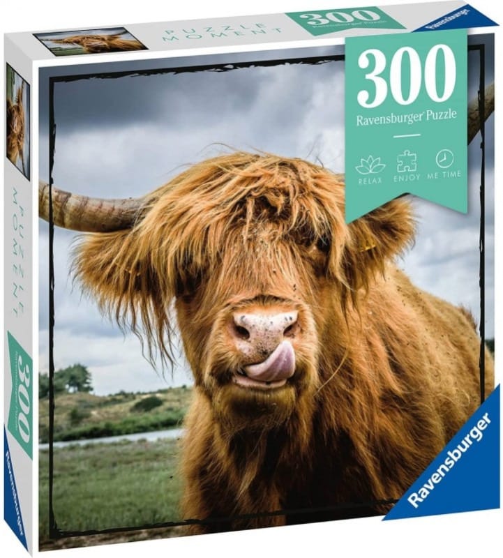 Пазл Ravensburger Моменты Шотландская корова, 300 элементов