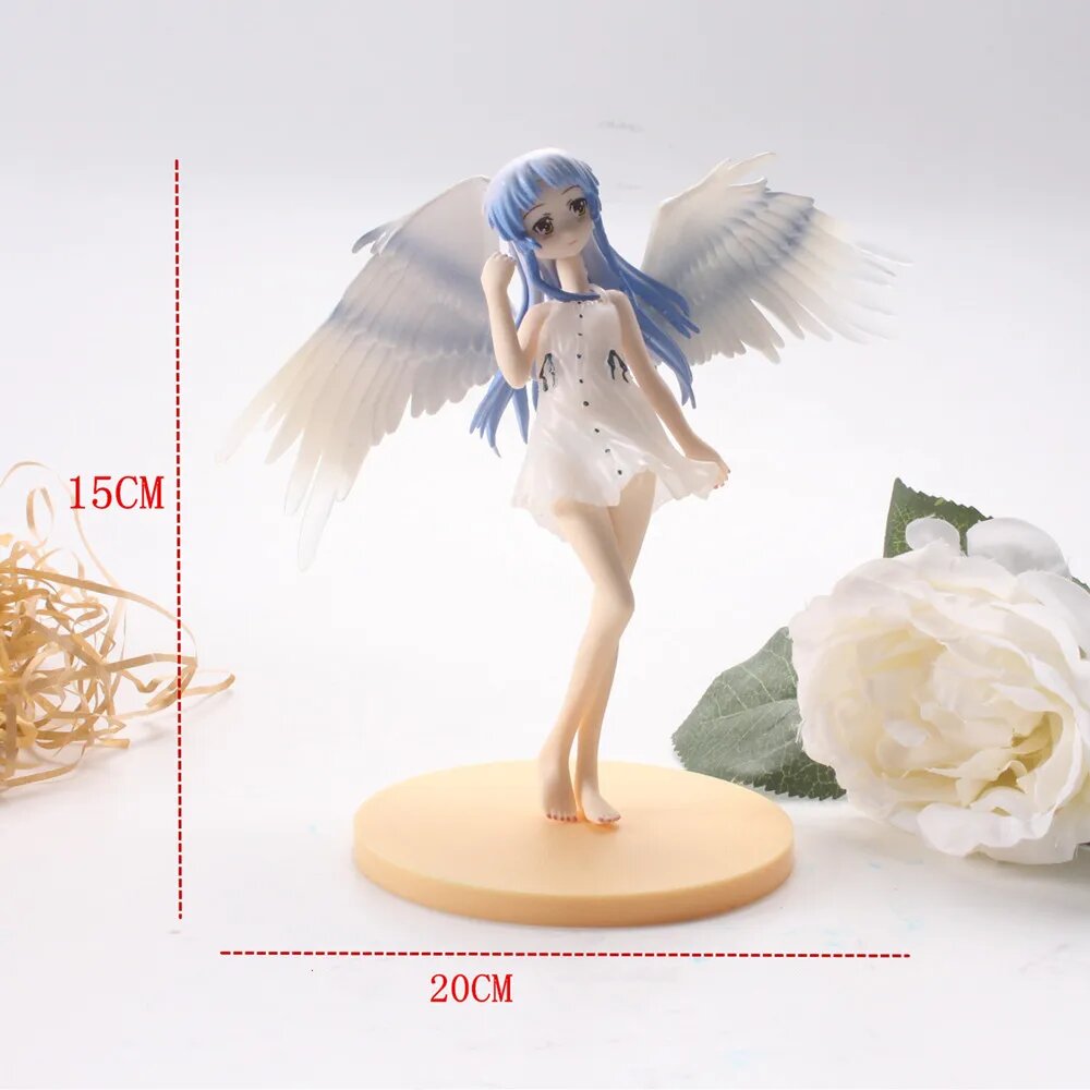 Фигурка 15 см Angel Beats Тачибана Канадэ, ПВХ-модель, игрушка, украшение для рабочего стола/торта, подарок для детей