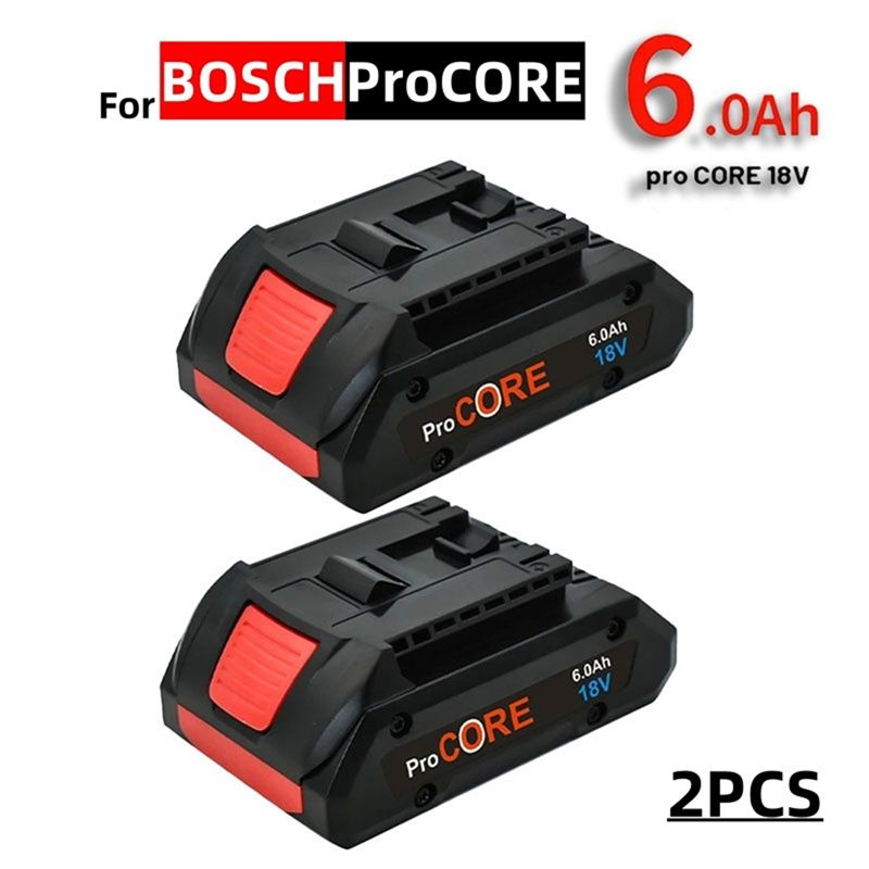 Аккумулятор Bosch PROCORE 21700 18 В литий-ионный, 6,0 А ч, 2 шт.