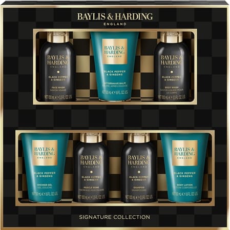 Набор уходовой косметики Baylis & Harding Black Pepper & Ginseng BAH05682, для мужчин
