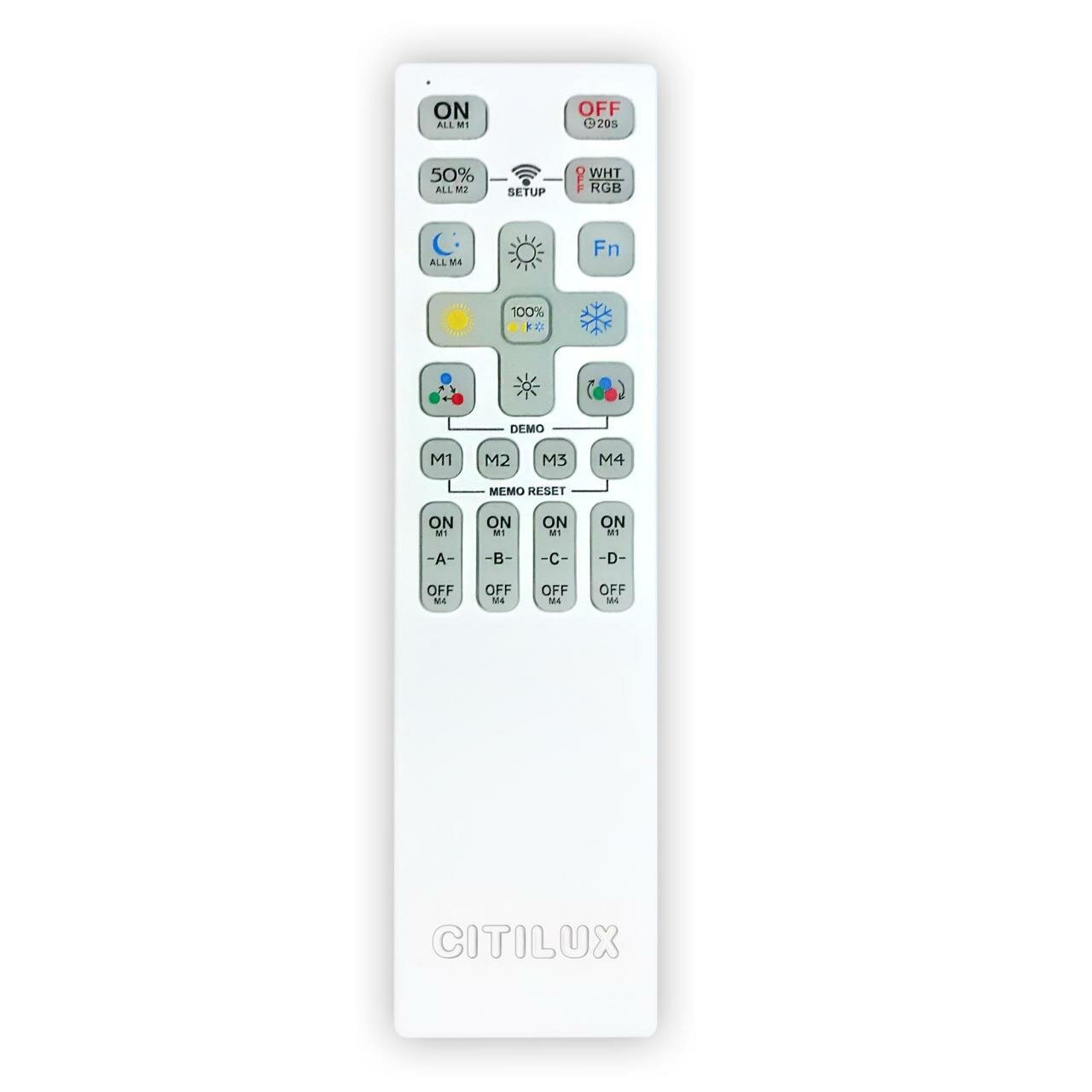 Пульт управления для электроустановки Citilux Смарт CLR5G, белый