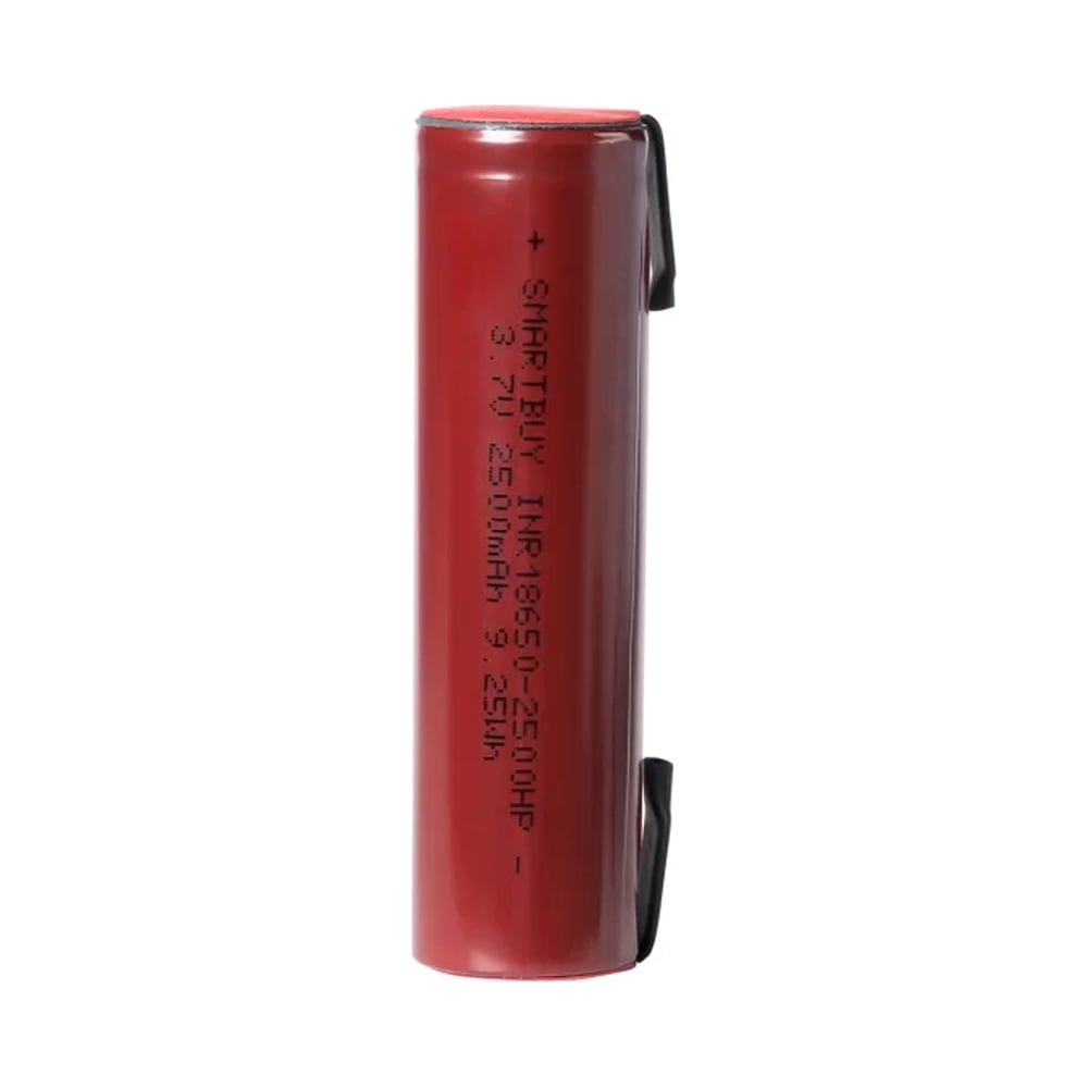 Аккумулятор Smartbuy высокотоковый с выводами li18650-2500 mah (100/400) SBBR-18650-1S2500HP