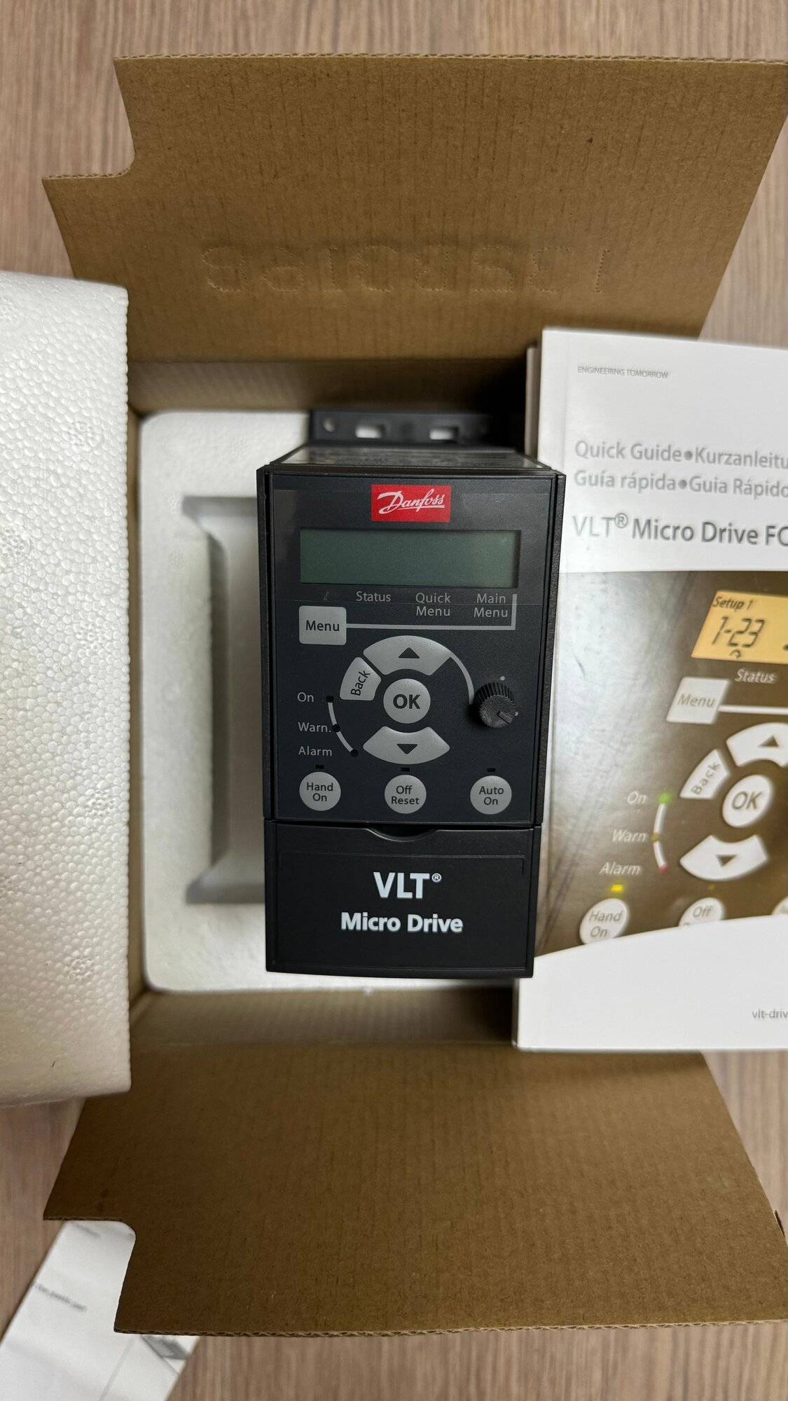 132F0003 Преобразователь частоты Danfoss Micro Drive FC 51 0,75 кВт, 200-240 В