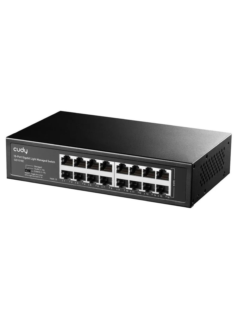 Коммутатор CUDY GS1016E 16-Port Gigabit Light Managed Switch