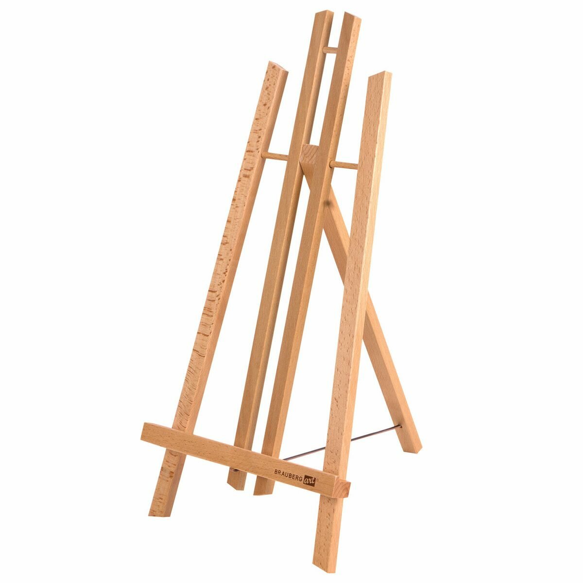 Мольберт настольный Brauberg Art Classic, бук, 24х30х46см, высота холста до 50см, лакированный (192255), 12шт.