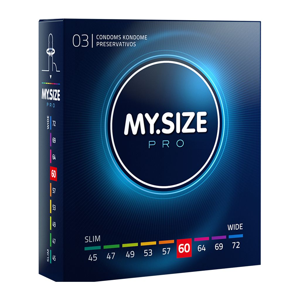 Презервативы My.Size Pro размер 60 (ширина 60 мм) 3 шт