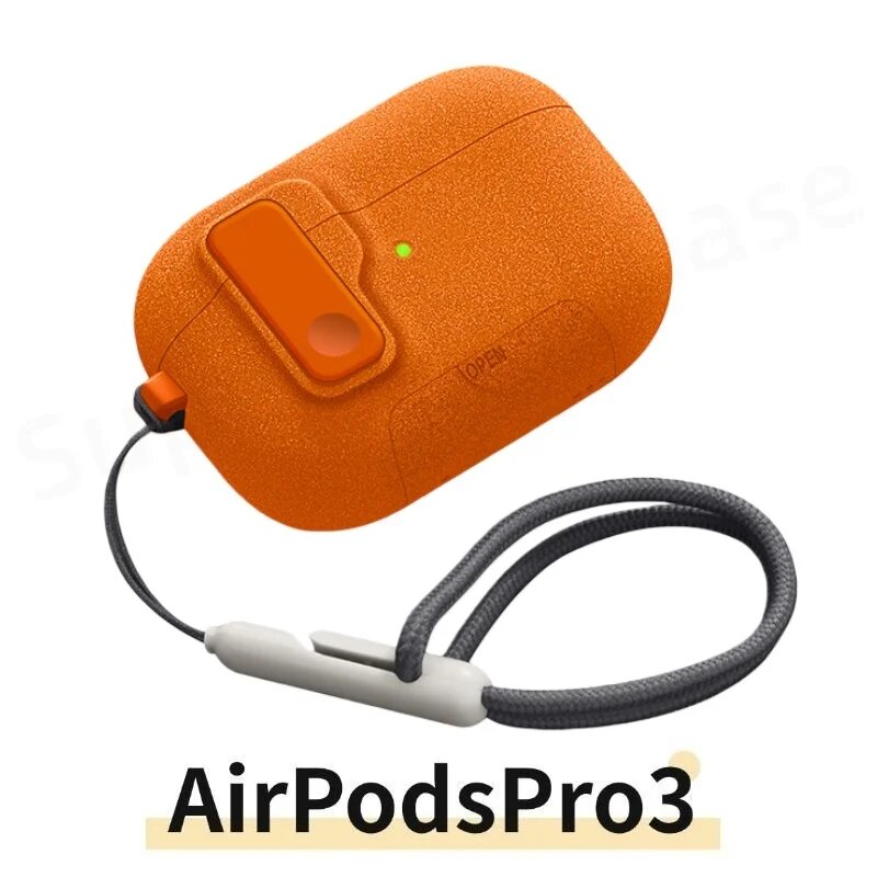 Чехол для AirPods Pro 3 Fluffy Orange