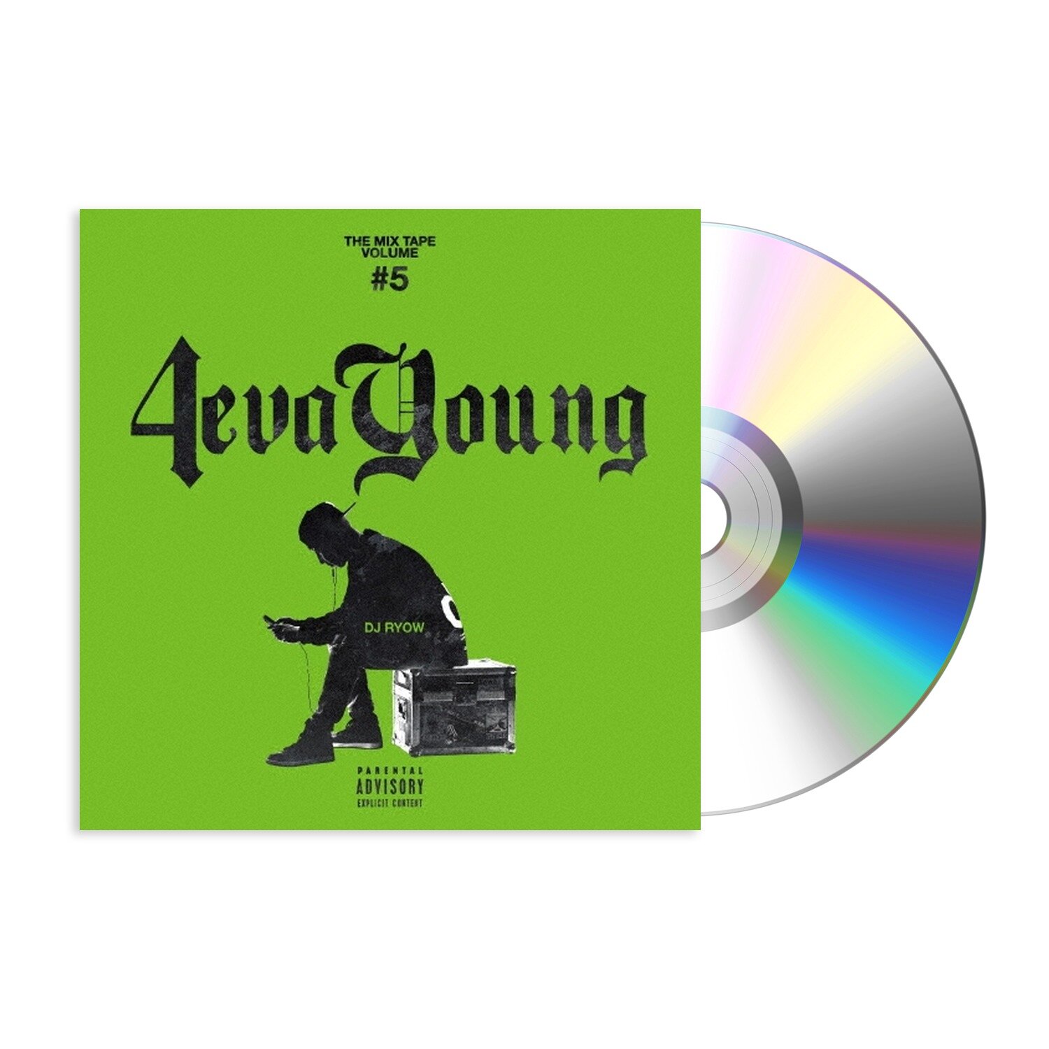 Музыка CD DJ RYOW - The Mix Tape Volume #5 ~4eva Young~ (CD, Compilation, Mixed, 2017)