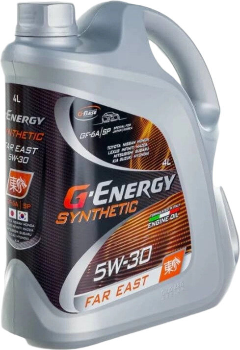 Масло моторное 5w30 4 литр G-Energy SyntheticFarEast 253142415