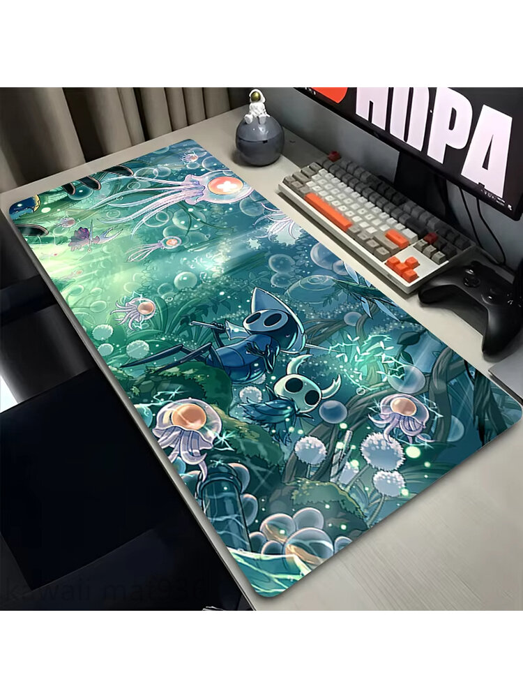 Kawaii mat936 Коврик для мышки, XXXL, черно-серый, хром