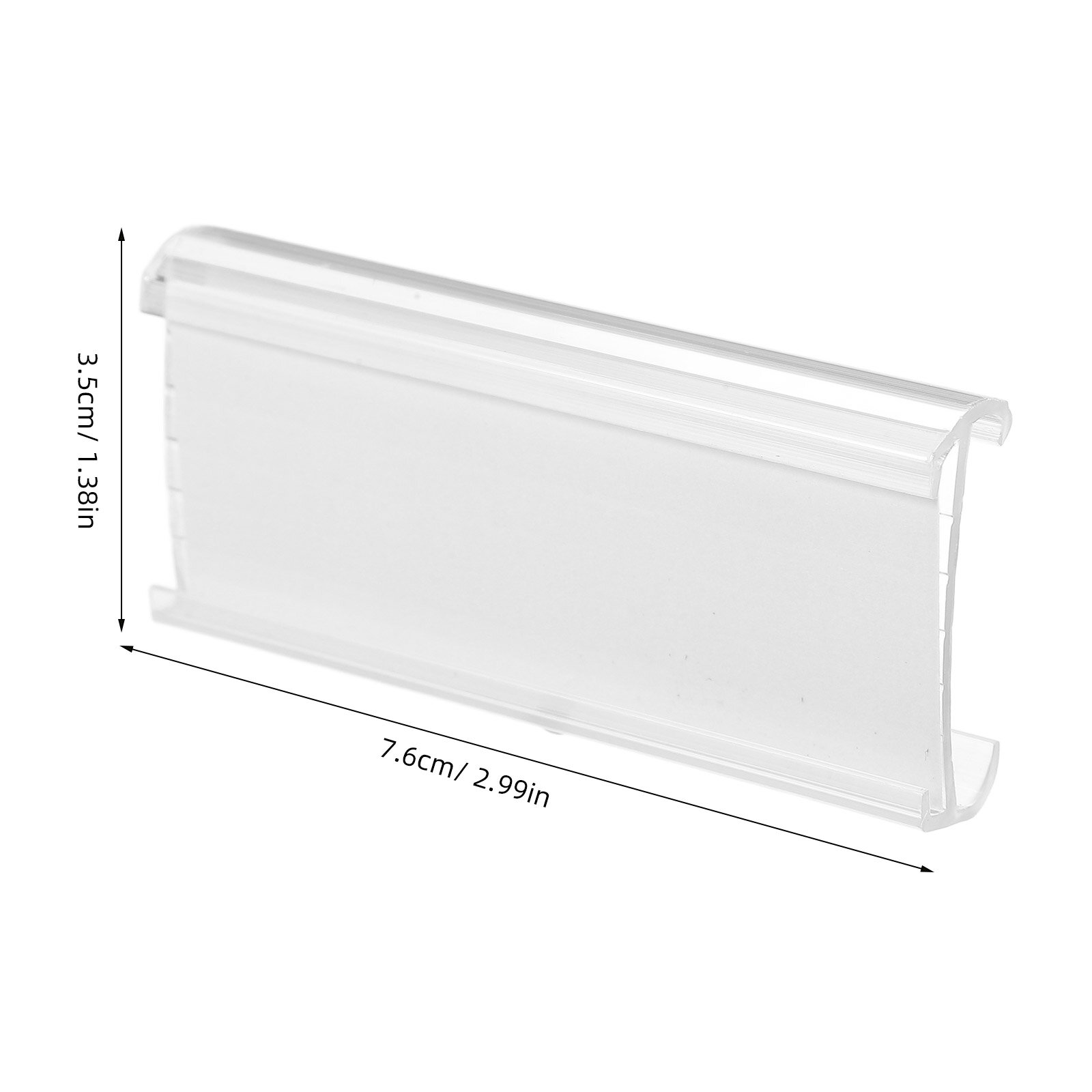 Держатель Этикеток Цен 50 Штук Для Супермаркетов Размер 7.60X3.50X3.40Cm
