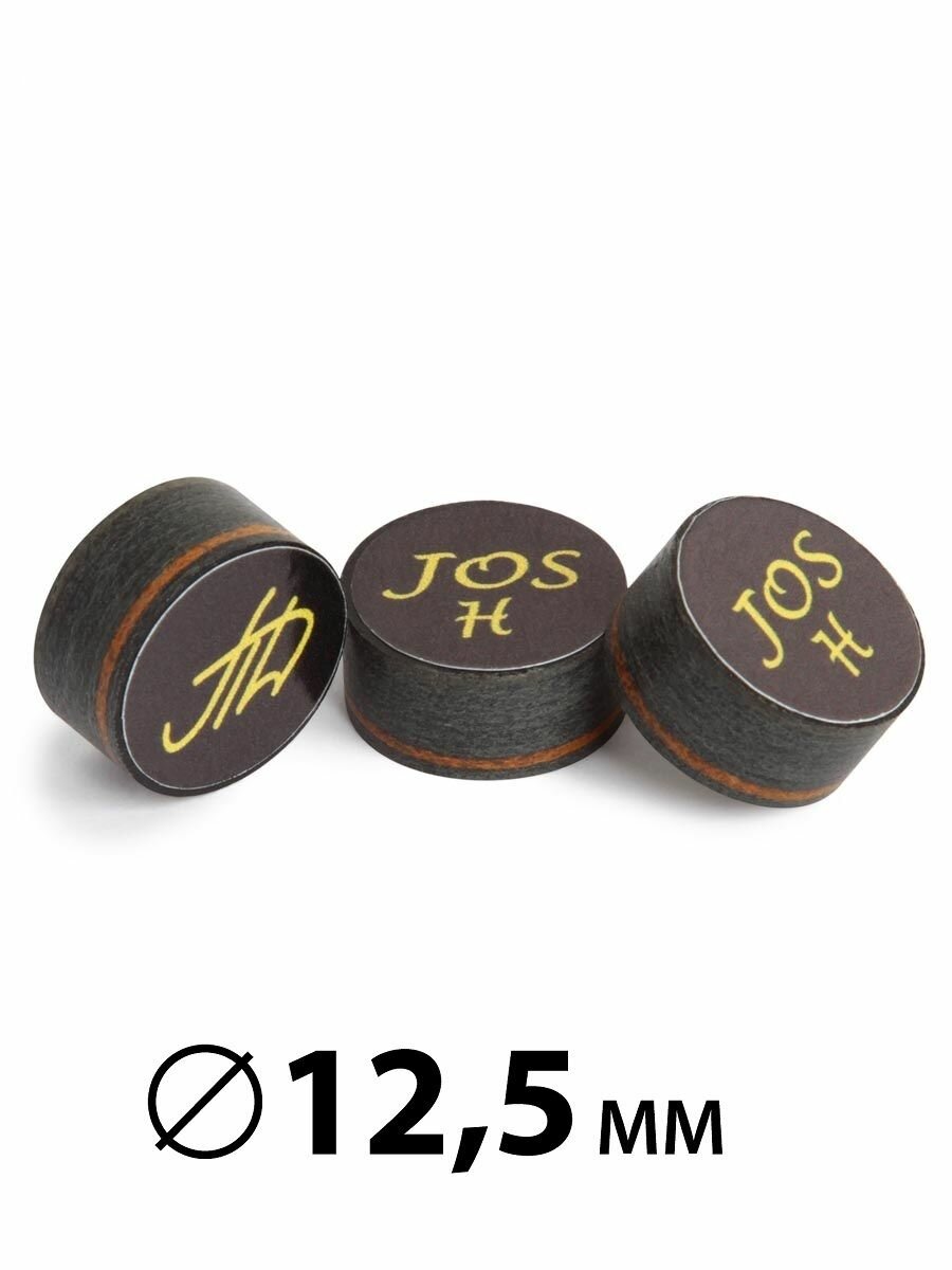 Наклейка для кия Д. Терзяна JOS 12,5мм Hard, многослойная, 1шт.