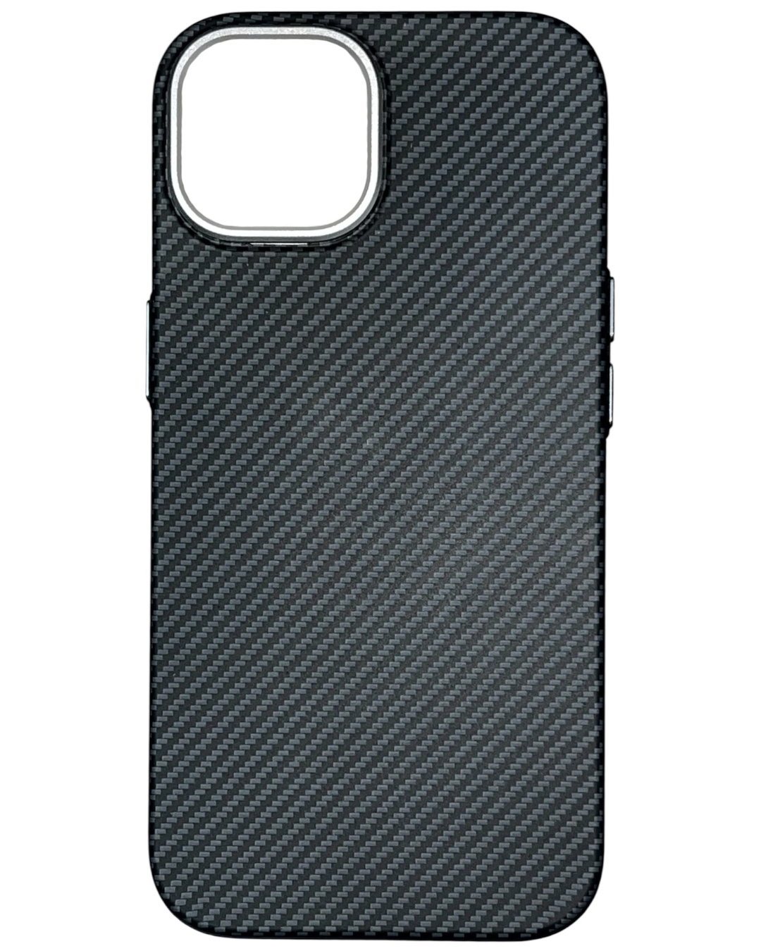 Чехол Luxo Life+ с MagSafe iPhone 16 Pro, карбоновый, черный