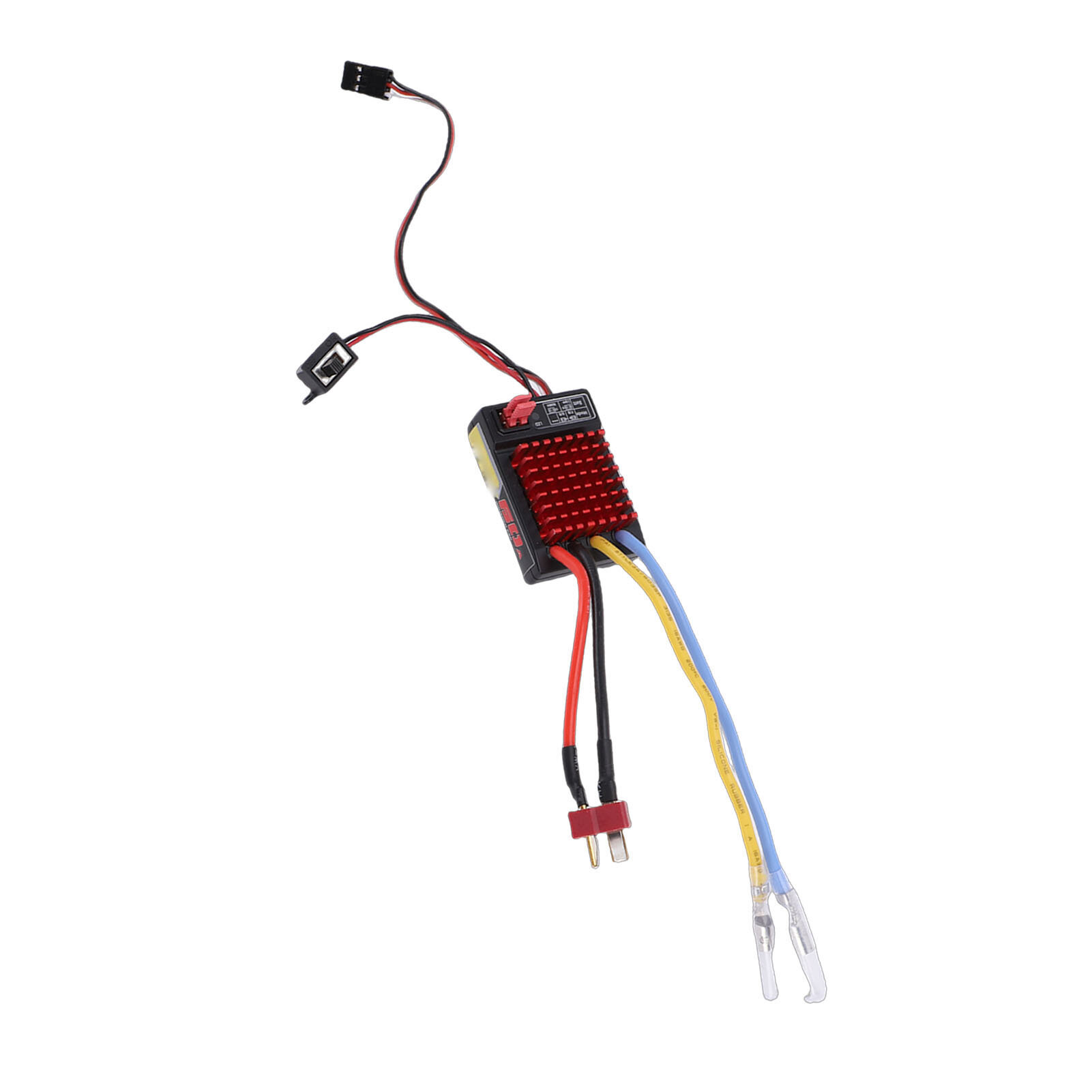 60A 2-3S матовый ESC водонепроницаемый 320A пиковый электронный контроллер скорости T-штекер подходит для SCX10 CC01 D90 1/10 1/12 RC гусеничный автомобиль
