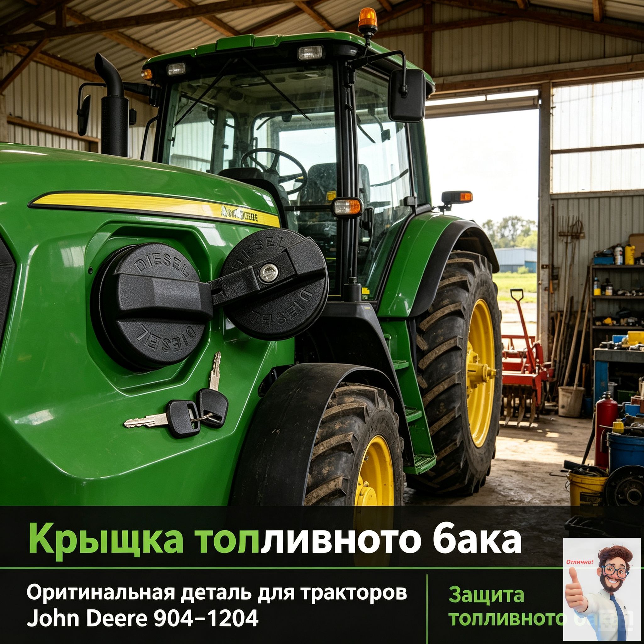 Крышка бензобака, арт. Экскаватор частей 2C34-9W030-AA для JCBSCANIA IVECO Крышка топливного бака 1369849 1432187, 1 шт.