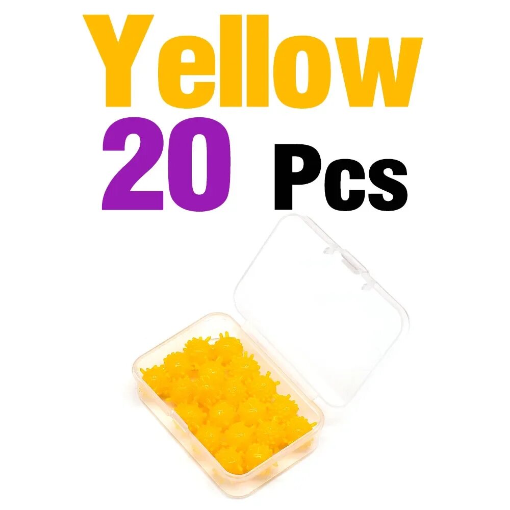 MNFT 20 шт. плавающие бойлы для карпа Yellow