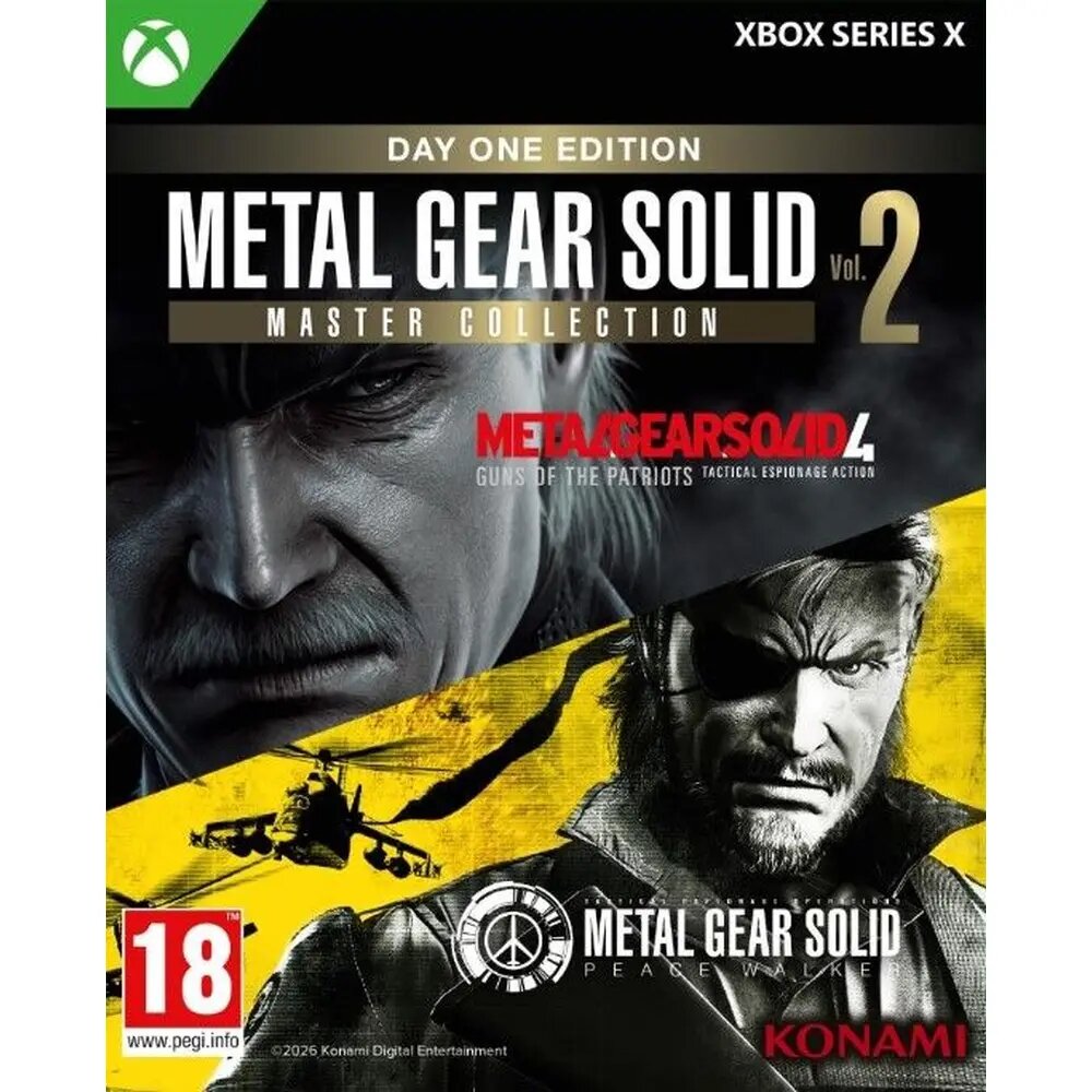 Игра Metal Gear Solid Master Collection Vol 2 (Xbox Series X) Konami Digital Entertainment Blu-ray диск 18+