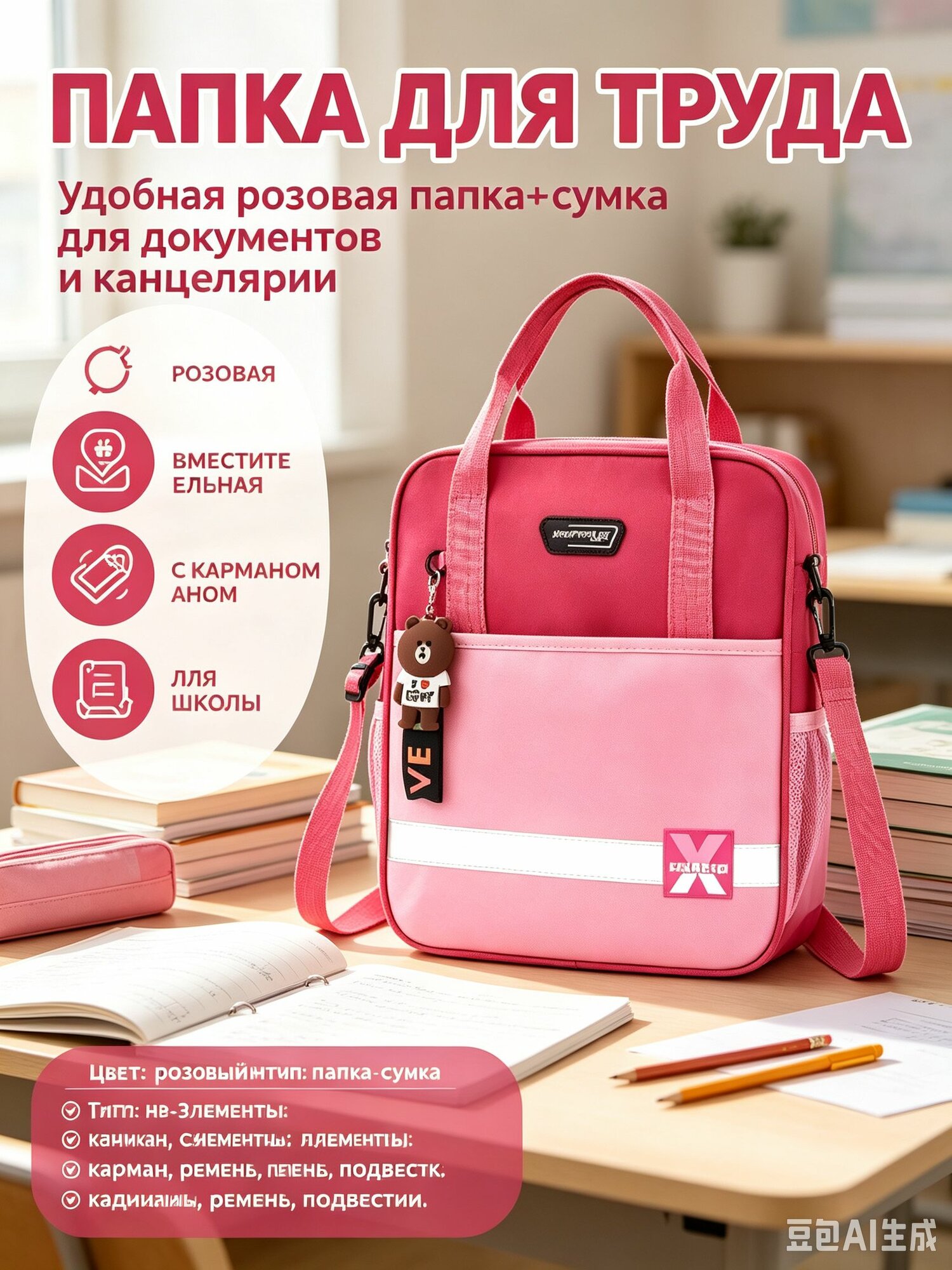 Папка для труда, 1 шт.