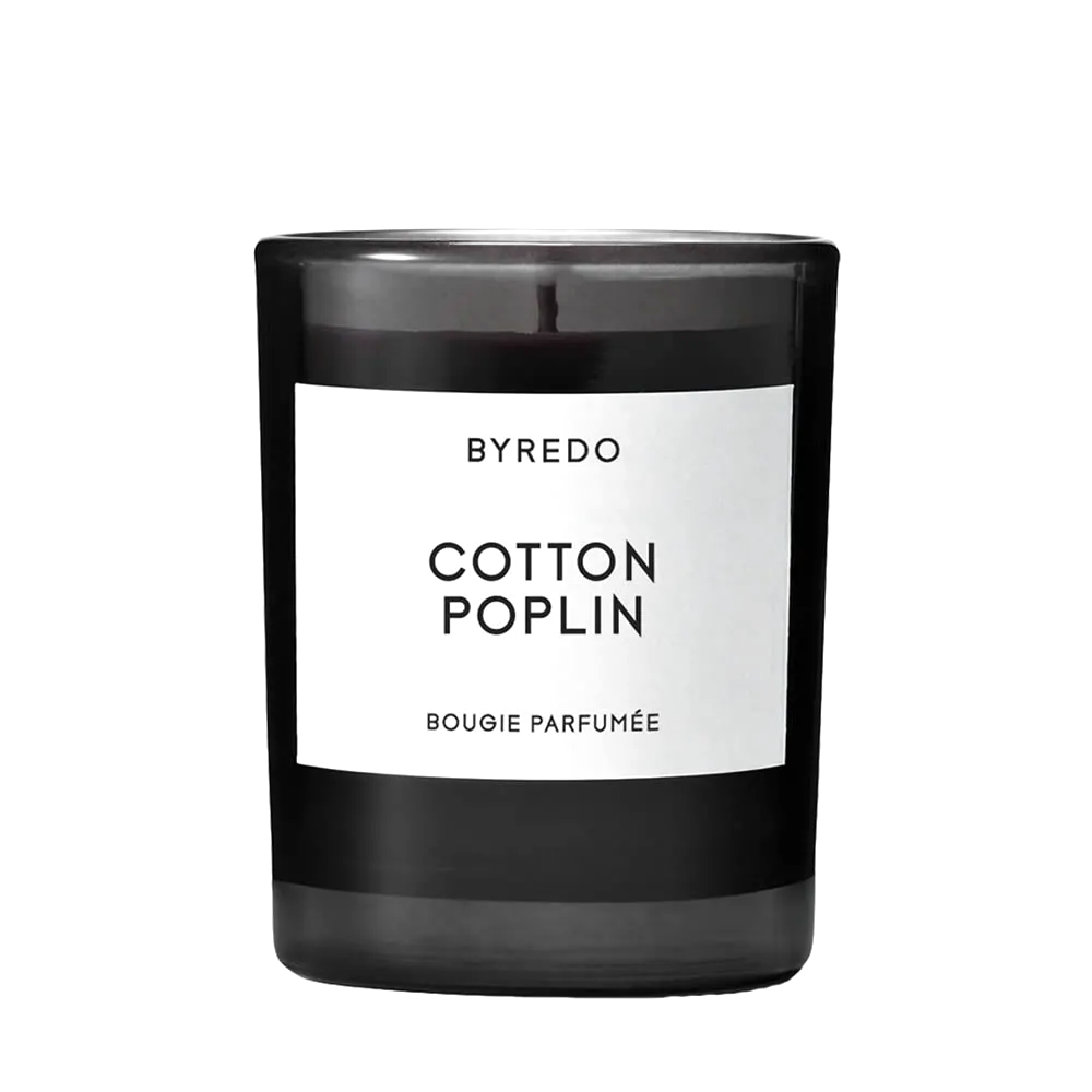 Ароматическая свеча для помещений Байредо Коттон Поплин 240 гр / Cotton Poplin