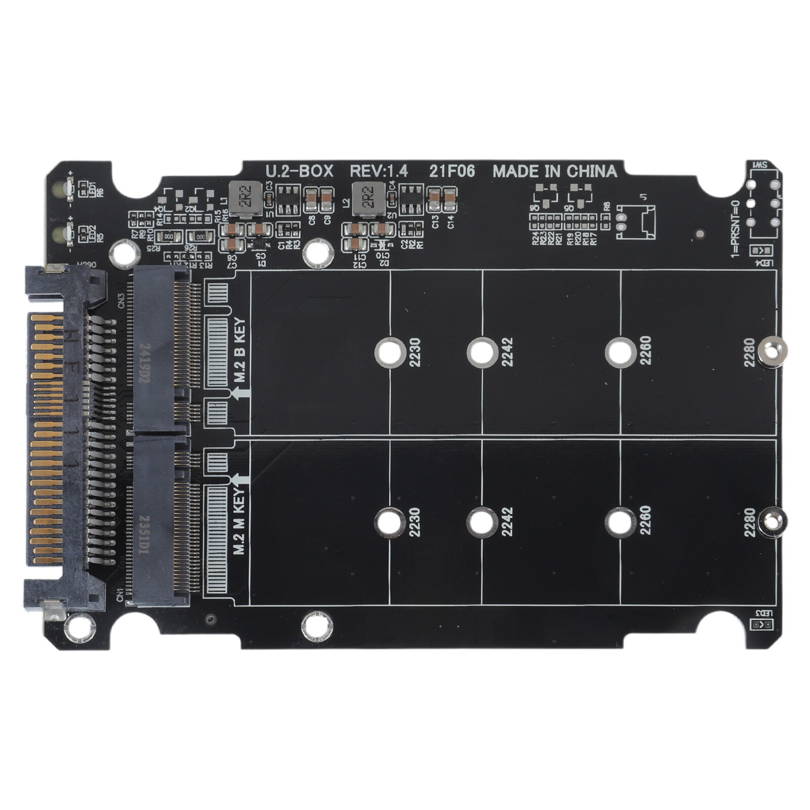 Надежный адаптер M.2 NGFFB/NVME M to поддерживает SSD