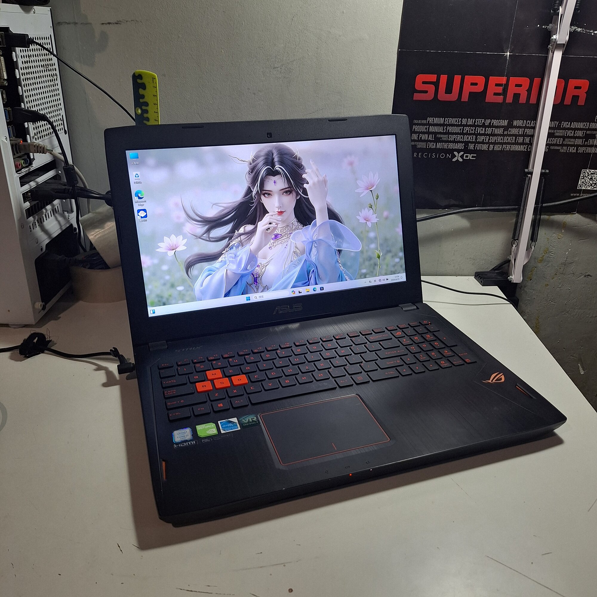Игровой ноутбук Asus GTX 1070 8gb, I7-6700HQ, 8gb, SSD 512GB. 15.6" FullHD