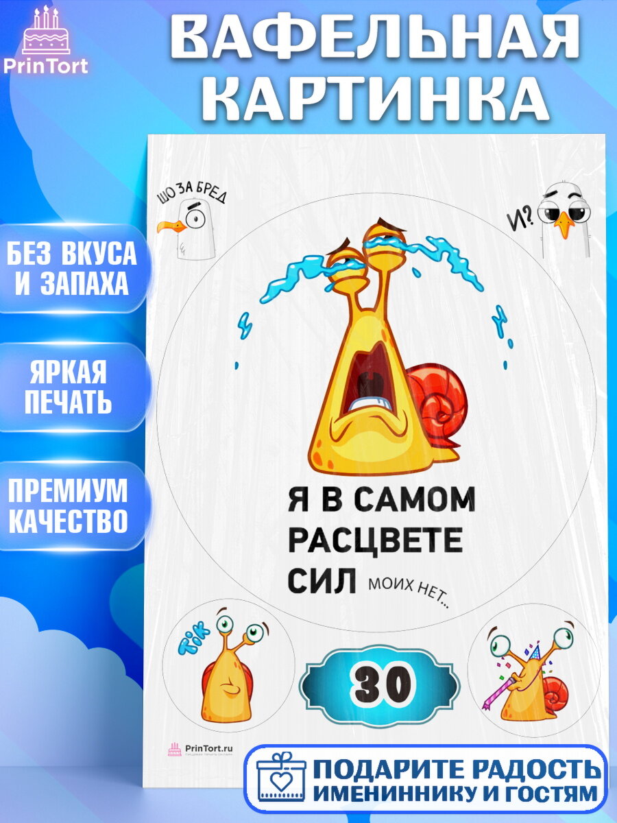 Вафельная картинка для торта с днем рождения. Украшения для торта девушке на День Рождения. Декор для выпечки PrinTort