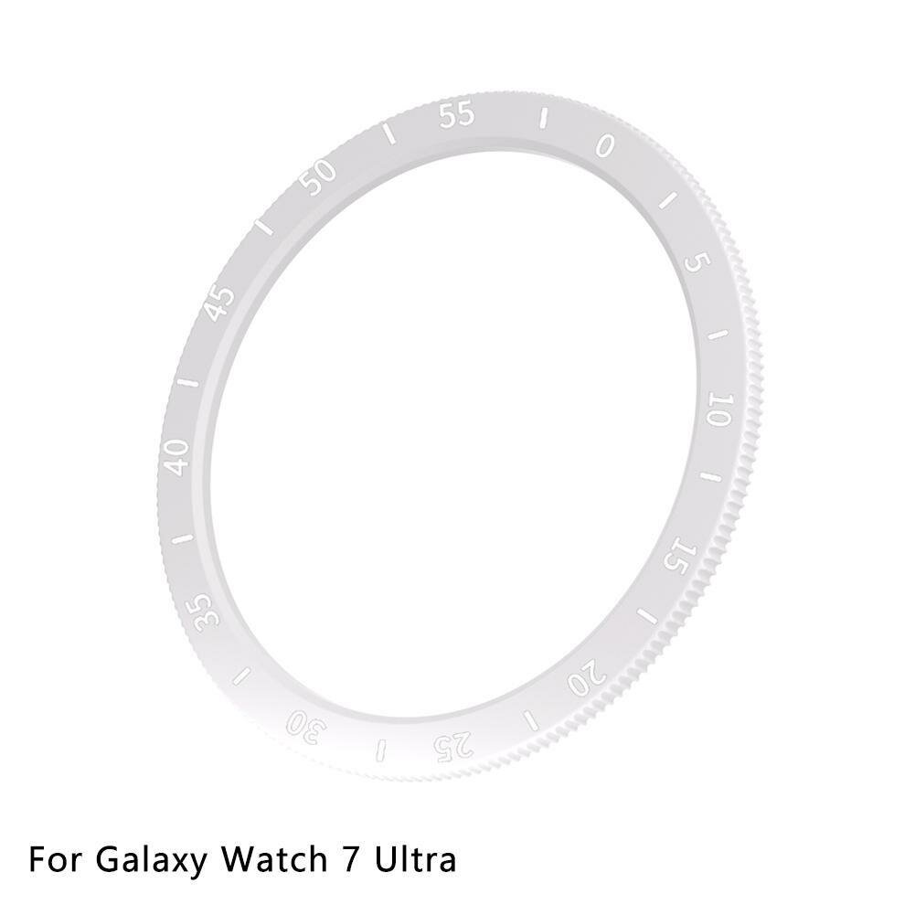 Кольцо для Samsung Galaxy Watch 7 Ultra, чёрное, с минутной шкалой