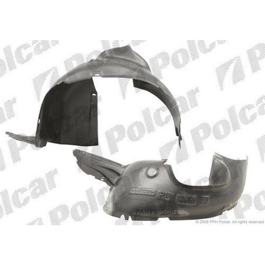 Подкрыльник левый от официального дистрибьютора, POLCAR, артикул 6913FL1Q