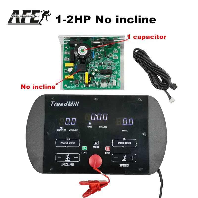 Контроллер беговой дорожки 1-2HP No incline