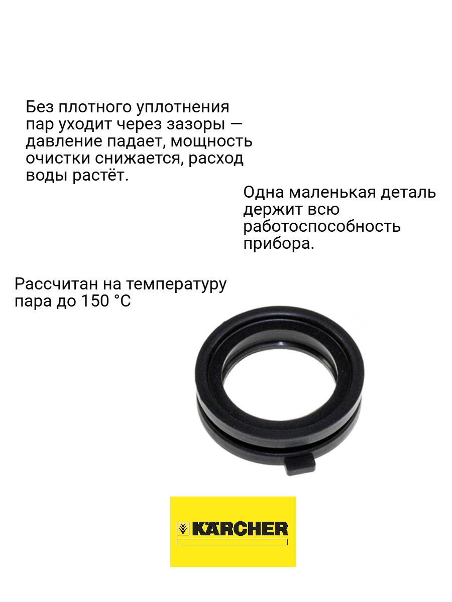Уплотнительное кольцо, для пароочистителей Karcher SC/SG, артикул 5.363-635.0 — фото 1