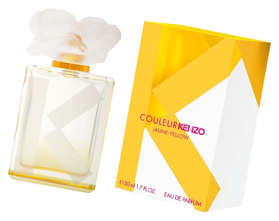 Парфюмерная вода женская Kenzo Couleur Kenzo Jaune Yellow Желтый Цвет 50 мл - Кензо Жен Йеллоу