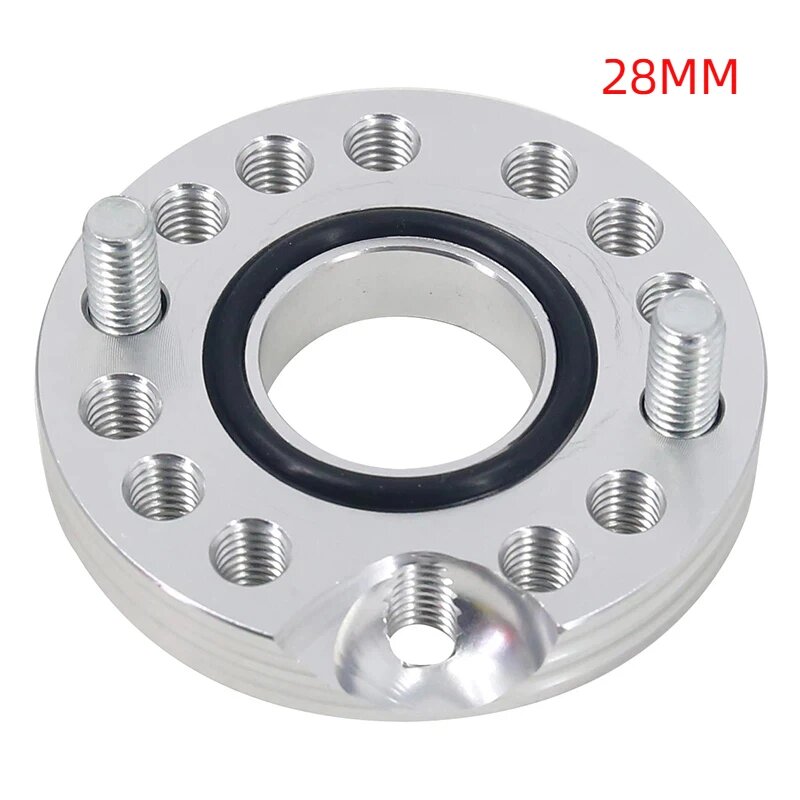 Адаптер-фланец дроссельной заслонки 28mm Silver