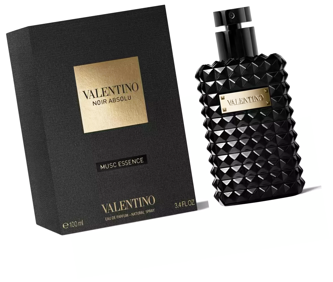 Valentino Noir Absolu Essence парфюм 100 мл для женщин и мужчин - Валентино Нуар Абсолю Муск Эссенс