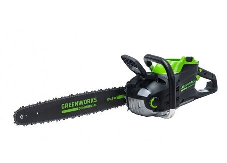 Пила цепная аккумуляторная GREENWORKS GD82CS51, 82V, 51см