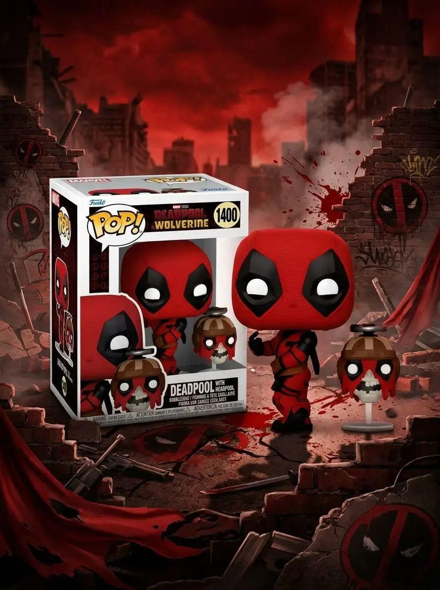 Супергерой Статуя ! Американский Союз Мстителей-Deadpool