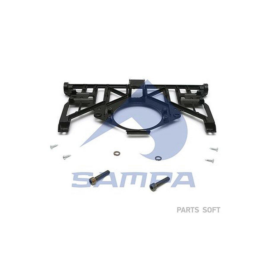 SAMPA 045081 045.081 пластина монтажная! зеркала прав.\ Scania 4R 08.04>