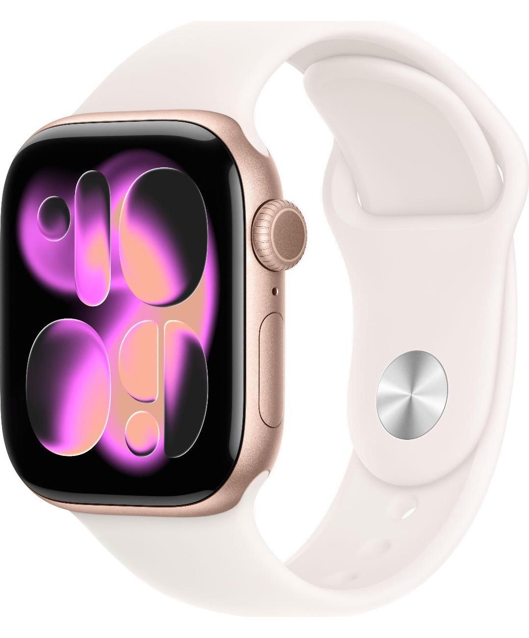 Смарт-часы Apple Watch Series 11 42mm Rose Gold Aluminium Light Blush Sport Band